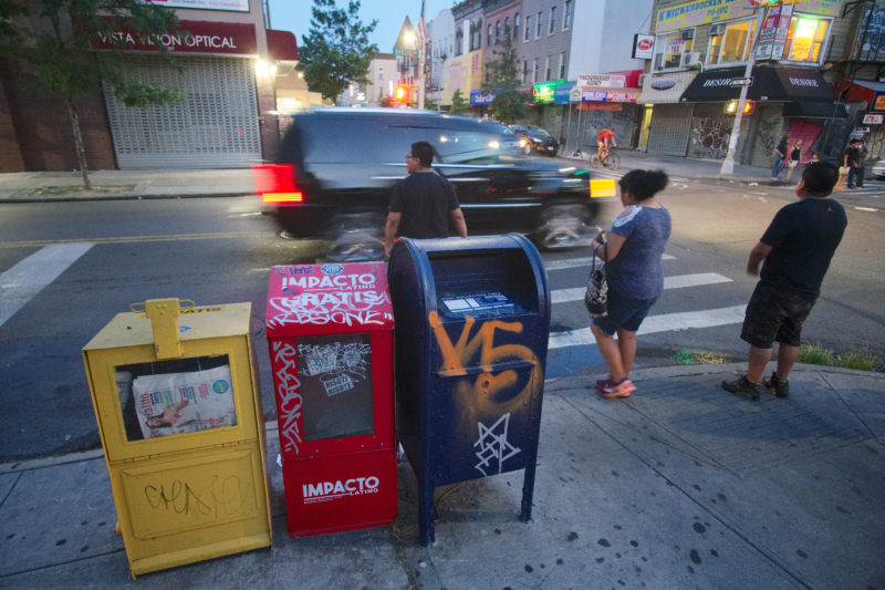 Shells of history: Photographing New York’s newspaper boxes - Columbia ...